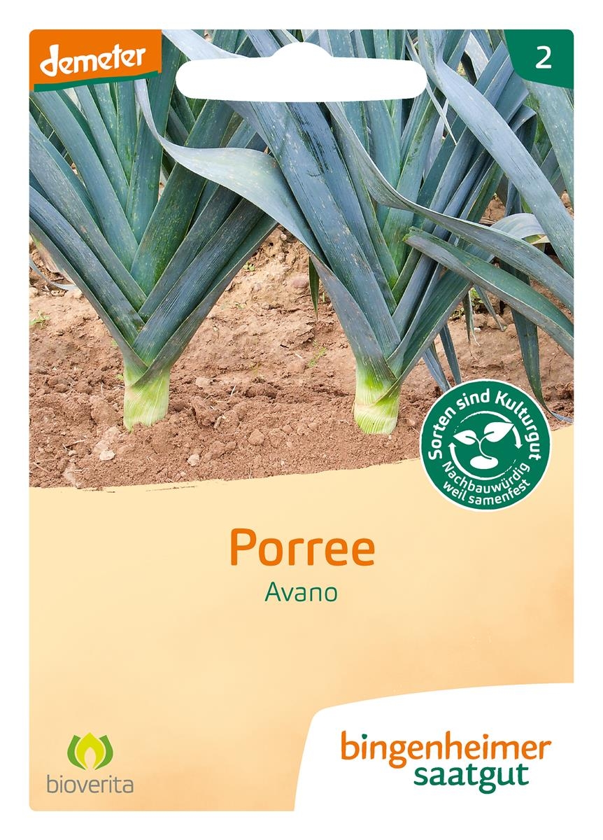 Bio-Porree Blaugrüner Winter Avano, 2,95