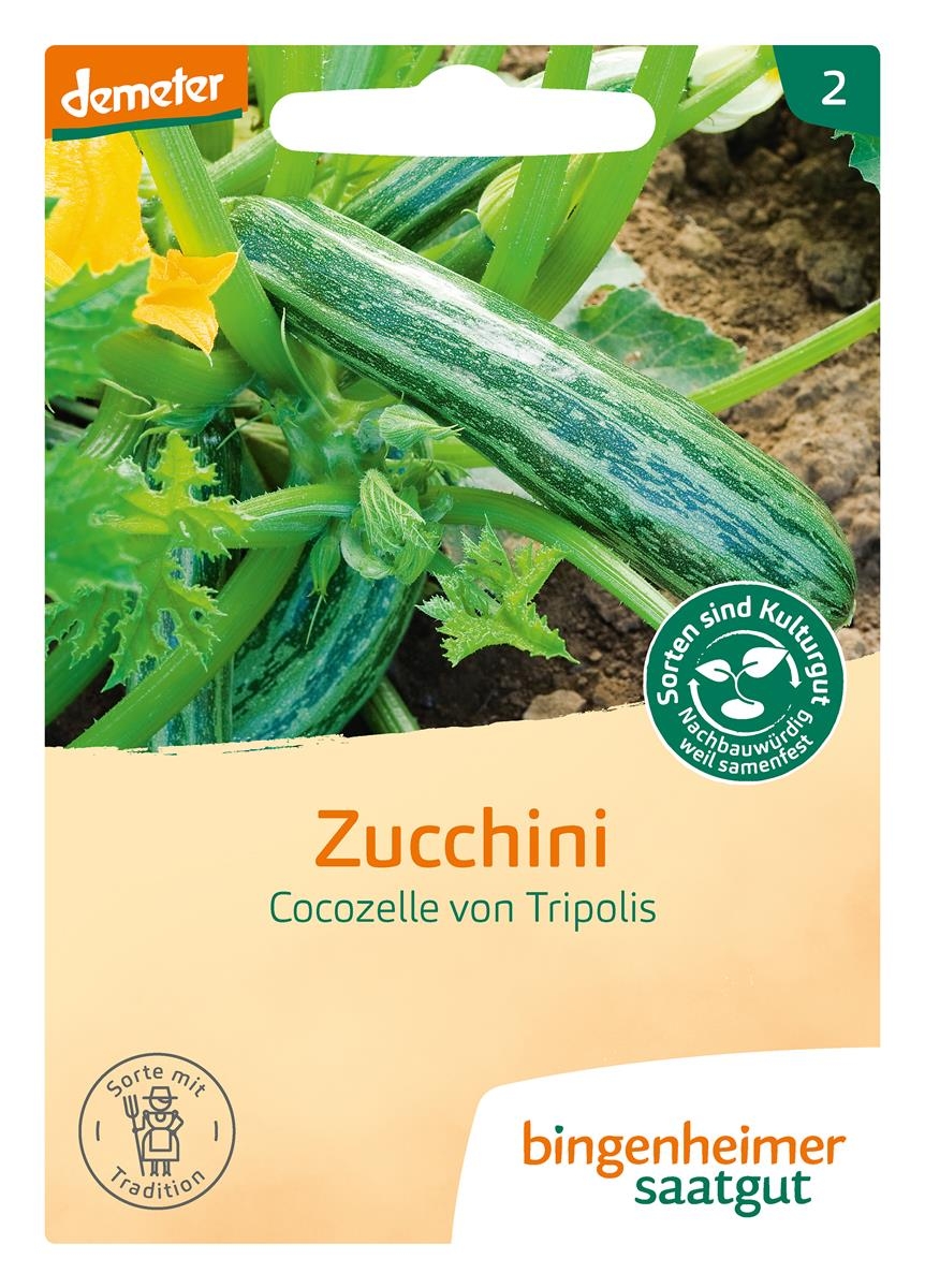 Bio-Zucchini Cocozelle von Tripolis, 2,95